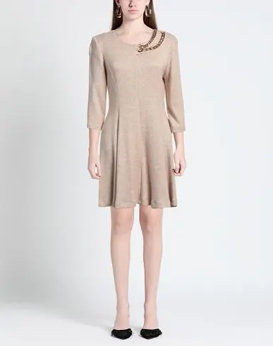 RINASCIMENTO Mini Dress - Beige