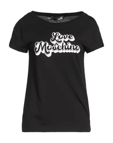 Moschino Logo-print T-shirt - Black