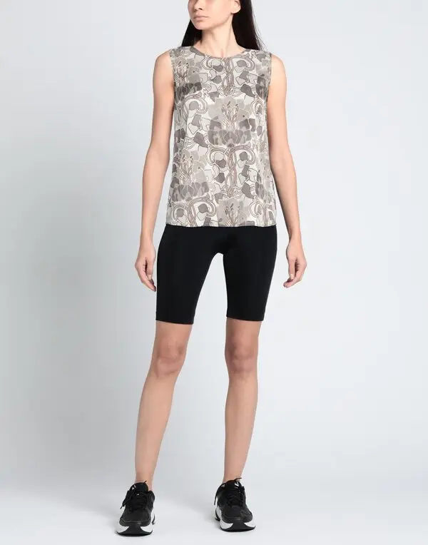 KANGRA Floral Print Top - Grey