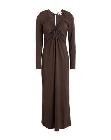 Topshop Maxi Dress In Brown - 45% Off | Editorialist