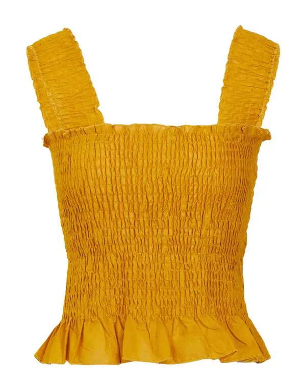 8 BY YOOX Smock Cotton Top