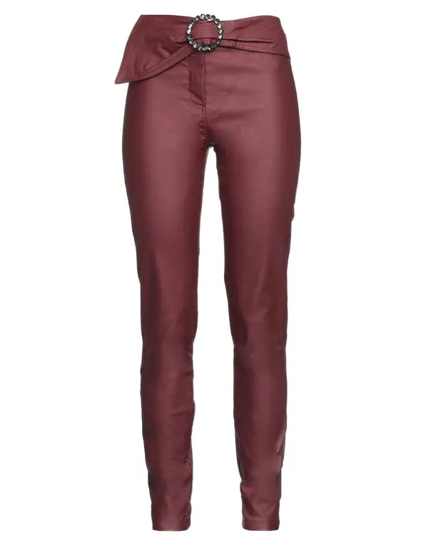 8PM Coated Slim-leg Trousers