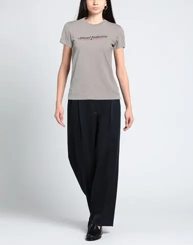 DIESEL® Printed Cotton T-shirt - Grey