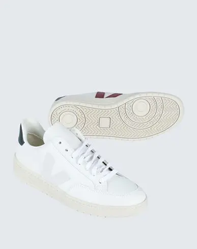 VEJA V- Leather Sneakers - White