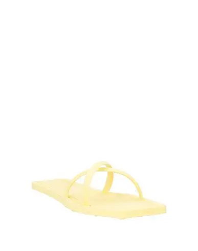 CARLOTHA RAY Rubber Sandals - Yellow