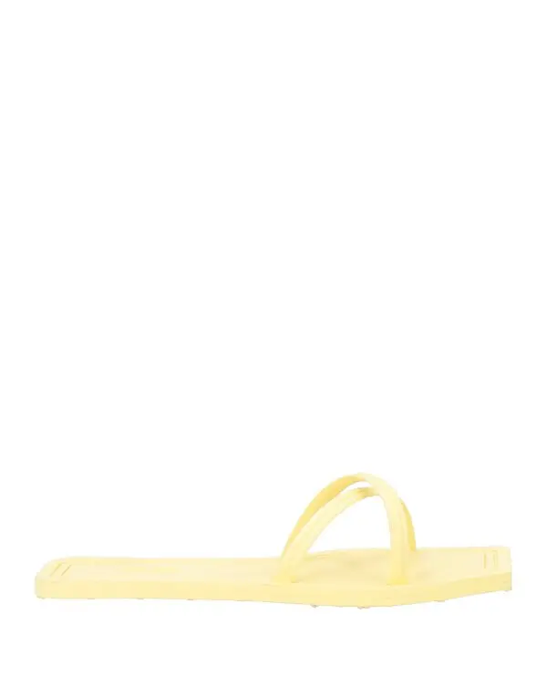 CARLOTHA RAY Rubber Sandals - Yellow
