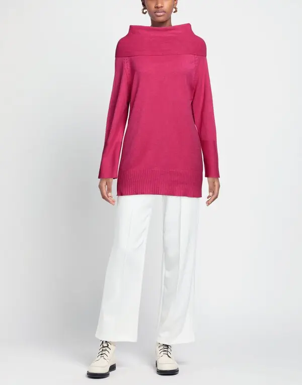 BIANCOGHIACCIO Turtleneck Knit Top