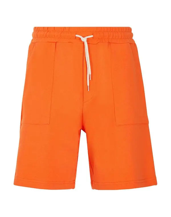 8 BY YOOX Organic Cotton Patch Pocket Shorts