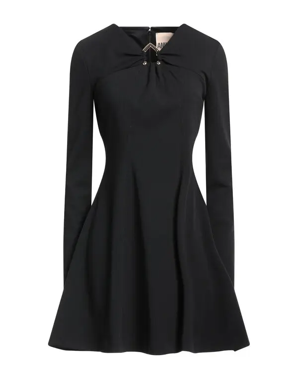 ANIYE BY Mini Trapeze Dress - Black