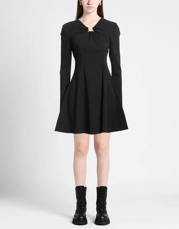 ANIYE BY Mini Trapeze Dress - Black