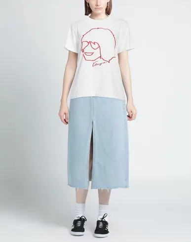Kenzo T-shirt With Appliqués - White