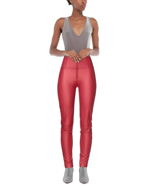 FREDDY Coated Skinny Pants - Red