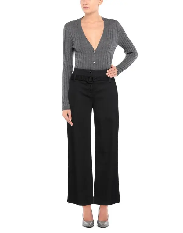 KAOS Wide-leg Cropped Jeans