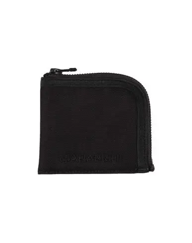 MAHARISHI Coin Purse Textile Fibers - Black