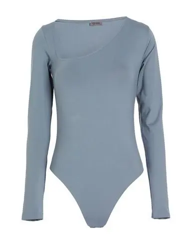 8 BY YOOX Asymmetrical Cut-out Bodysuit - Grey