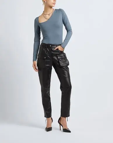 8 BY YOOX Asymmetrical Cut-out Bodysuit - Grey