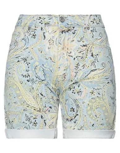 Dixie Paisley Print Shorts - Blue