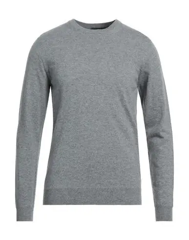 Alpha Studio Solid Knit Sweater - Grey