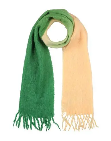 GANNI Scarf Mohair Wool, Polyamide - Green
