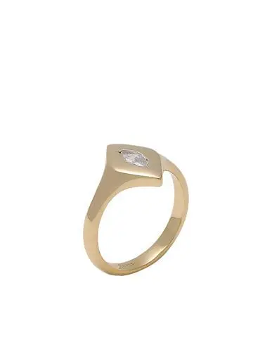 PDPAOLA Kate Stamp Ring - Gold