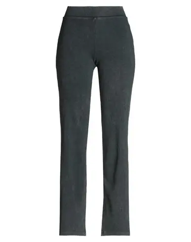 Topshop Ribbed Wide Leg Pants - Grey