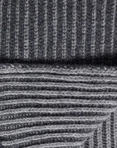 8 BY YOOX Ribbed Wool Hat And Scarf Set