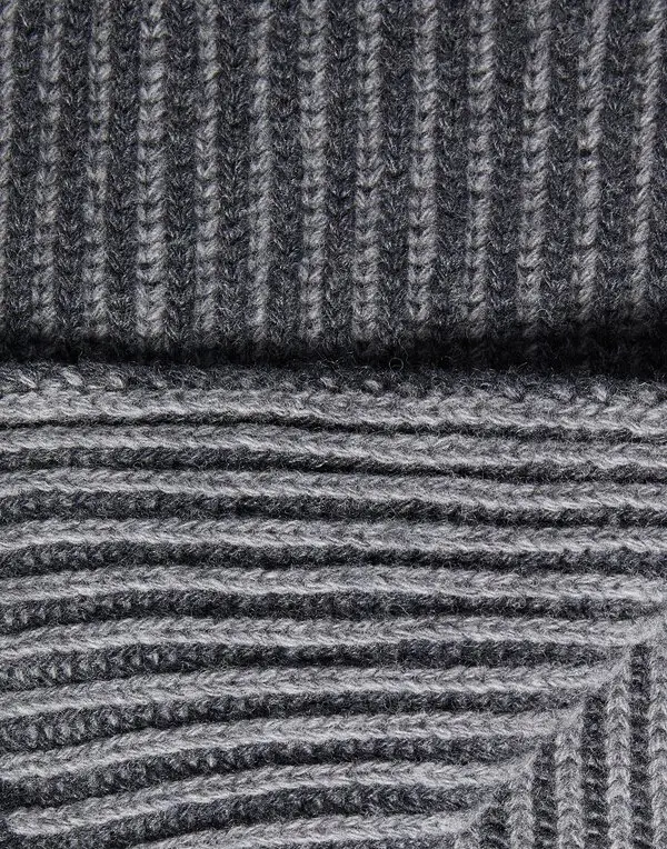 8 BY YOOX Ribbed Wool Hat And Scarf Set