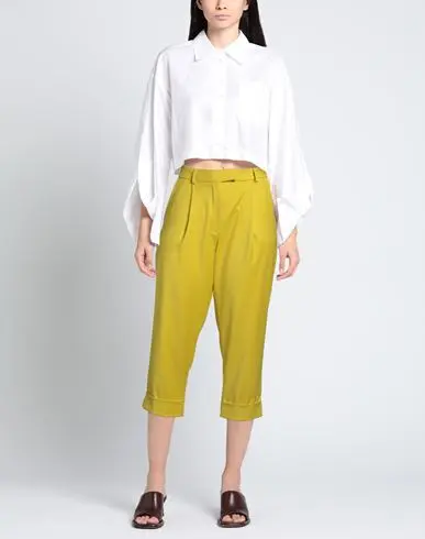 ROSÉ A POIS Gabardine Tapered Leg Trousers