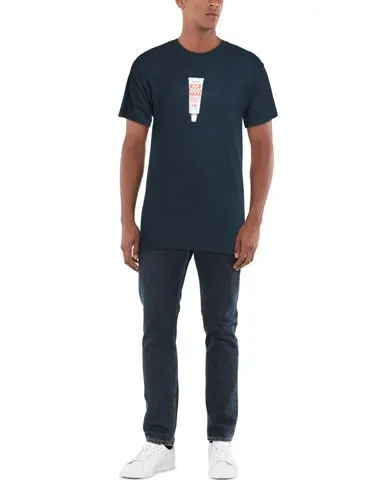HUF T-shirt Size Cotton - Midnight Blue