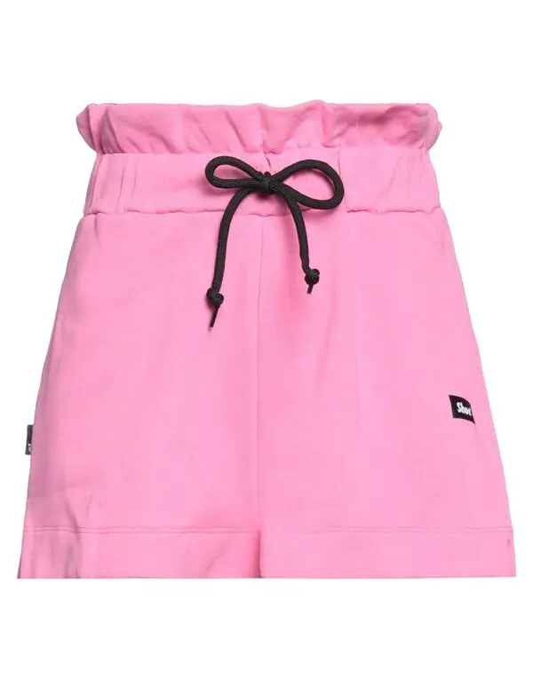 SHOE Cotton Blend Athletic Shorts - Pink