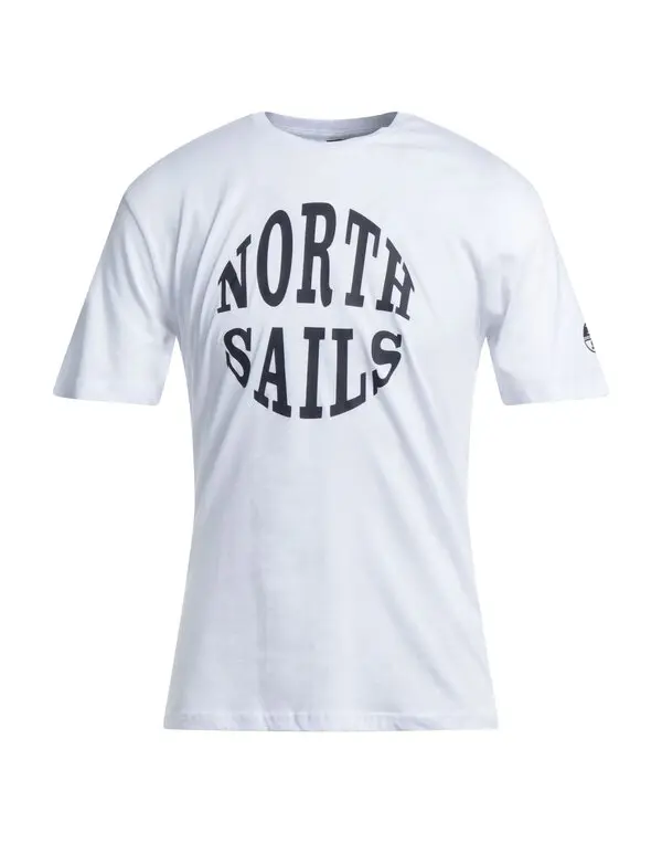 NORTH SAILS T-shirt Size Cotton, Polyester - White