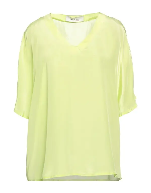 EMMA & GAIA Satin Top - Green