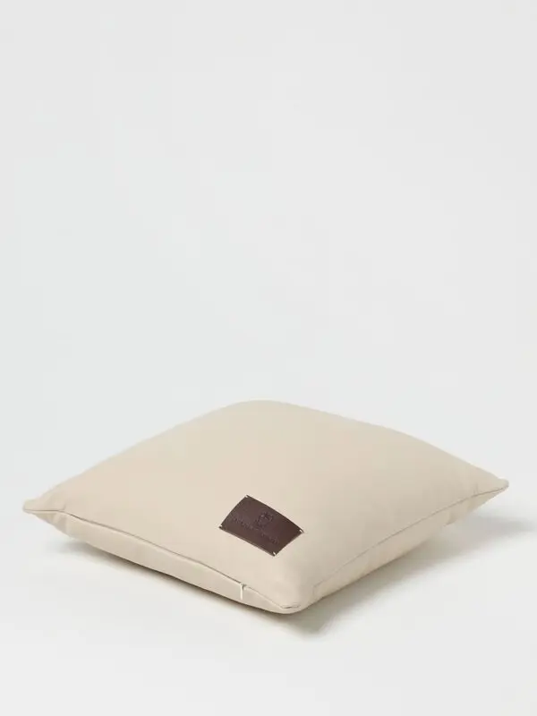 Brunello Cucinelli Cushions Lifestyle - Yellow Cream