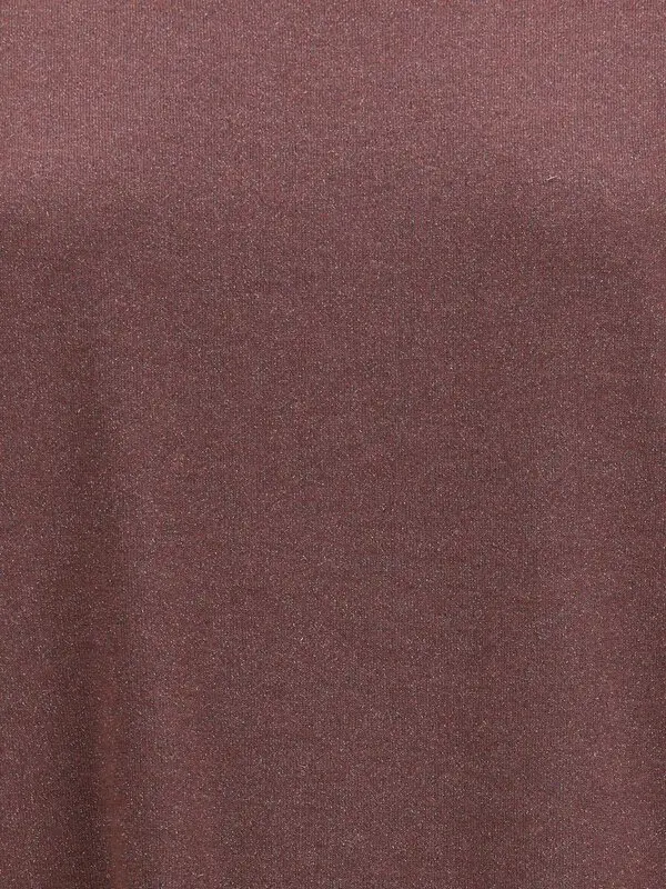 Brunello Cucinelli Ribbed T-shirt - Red