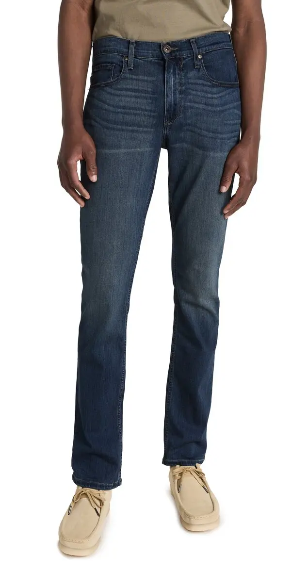 Paige Federal Transcend Slim Straight Jeans - Blakely
