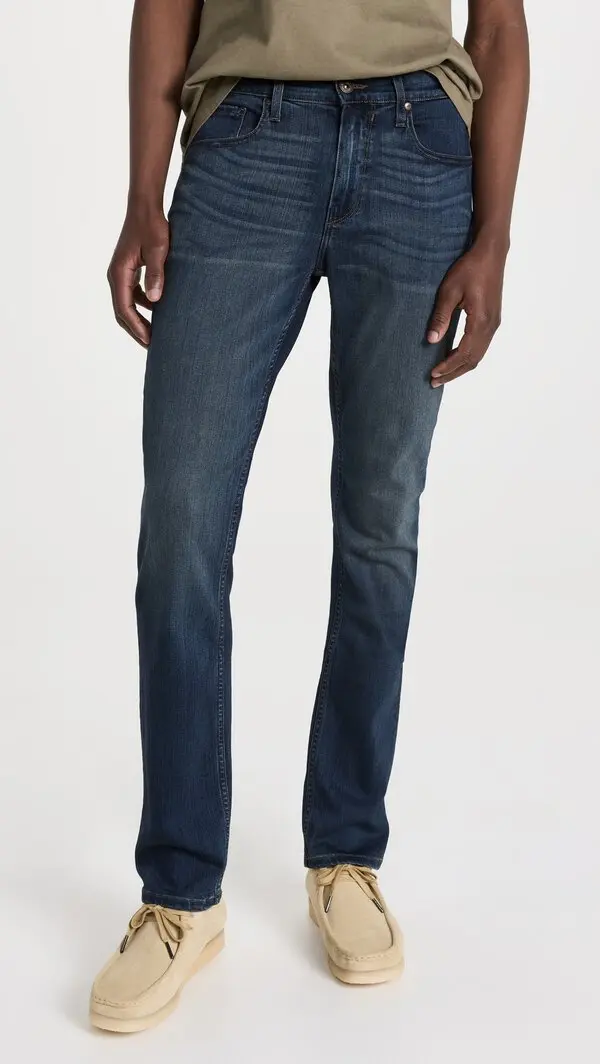 Paige Federal Transcend Slim Straight Jeans - Blakely