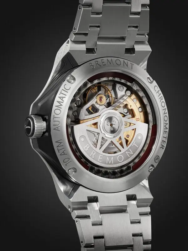 BREMONT Supernova Automatic 40mm Stainless Steel Watch - Black