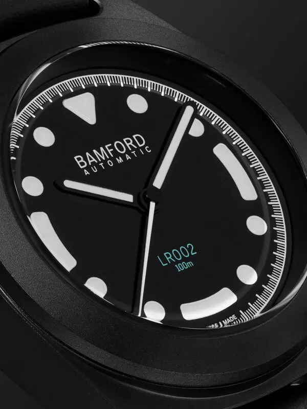 BAMFORD WATCH DEPARTMENT Land Rover Lr002 Limited Edition Automatic Titanium Watch