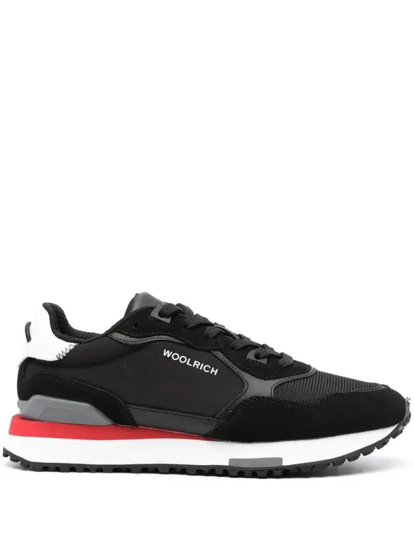 Woolrich Panelled Logo Sneakers
