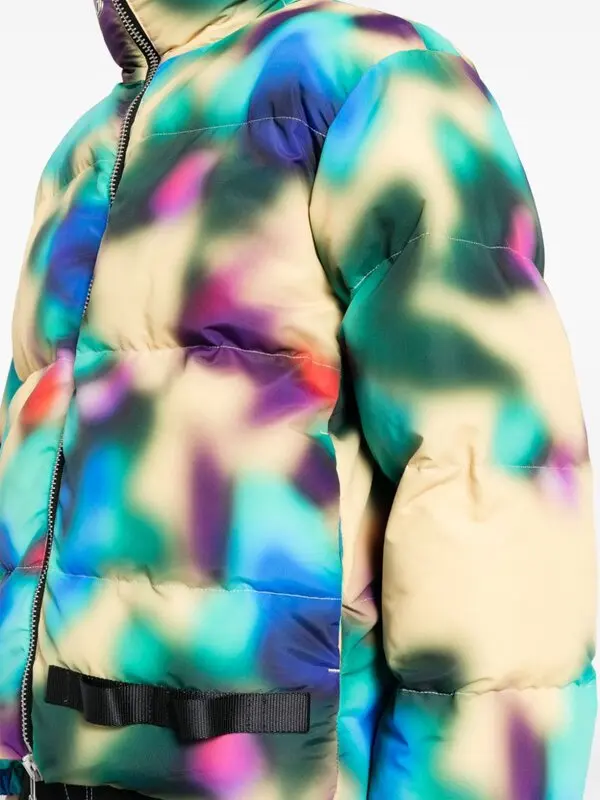 OAMC Abstract-print Padded Jacket