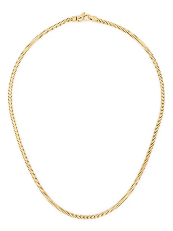 Tom Wood Polished Snake Chain Necklace - Gold