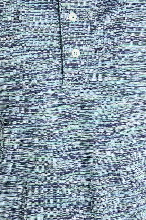 Missoni Spacedyed Cotton Polo Shirt - Indigo