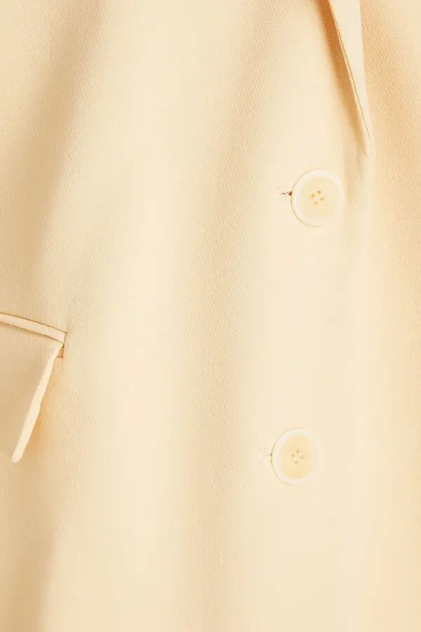 Maje Lyocell-blend Twill Blazer