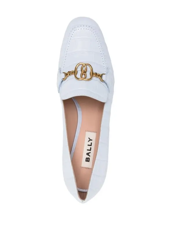Bally Ellyane 50mm Leather Pumps