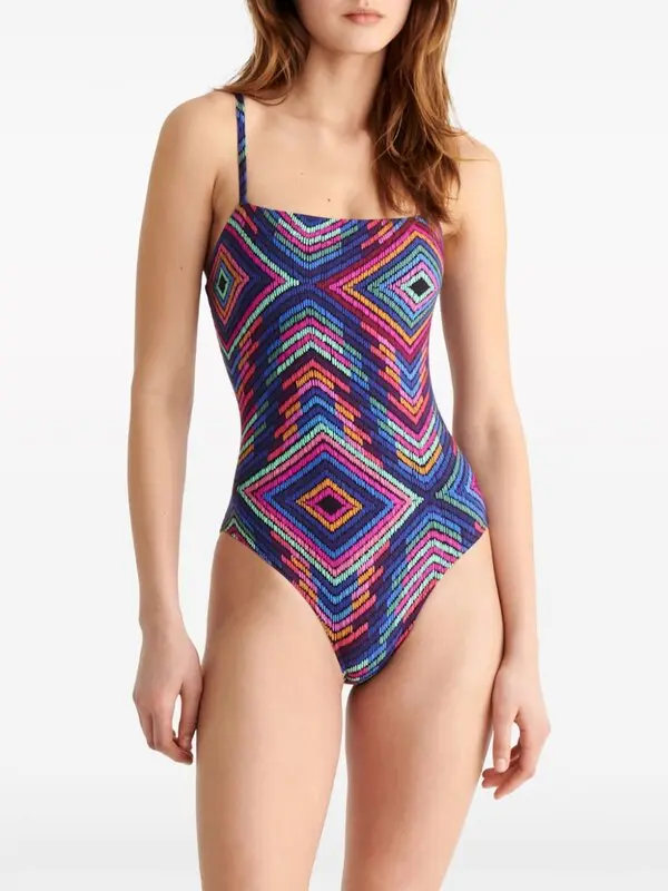 ERES Optique Printed Swimsuit
