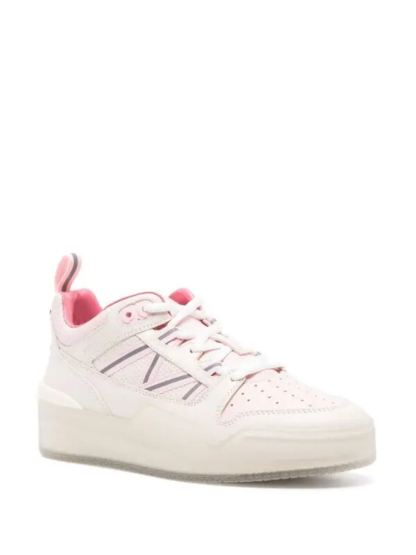 Moncler Panelled Leather Sneakers