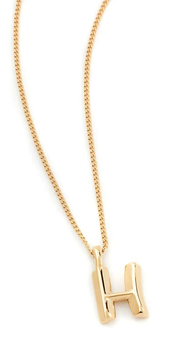 Jenny Bird Monogram Necklace - H