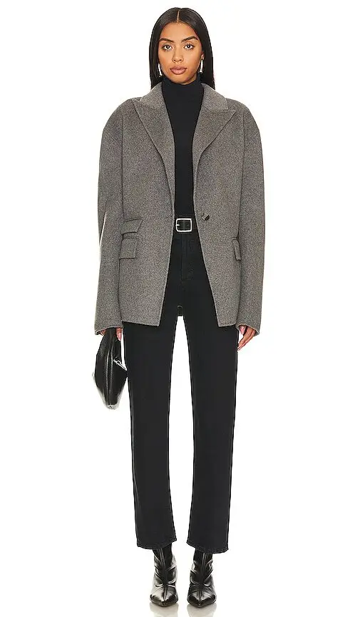 AGOLDE 90s Pinch Waist High Rise Straight In Black - Crushed