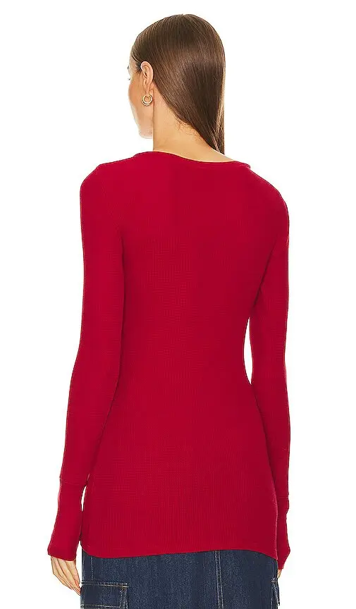 BOBI Long Sleeve Scoop Neck Tee