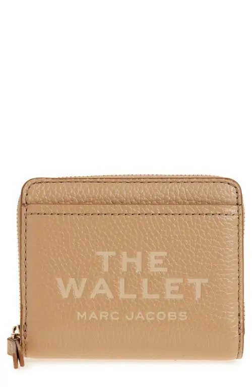 Marc Jacobs The Mini Leather Compact Wallet - Camel